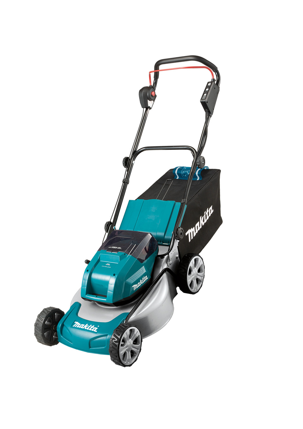 DLM464Z 18Vx2 (36V) LXT Brushless 460mm (18") Metal Deck Lawn Mower ...