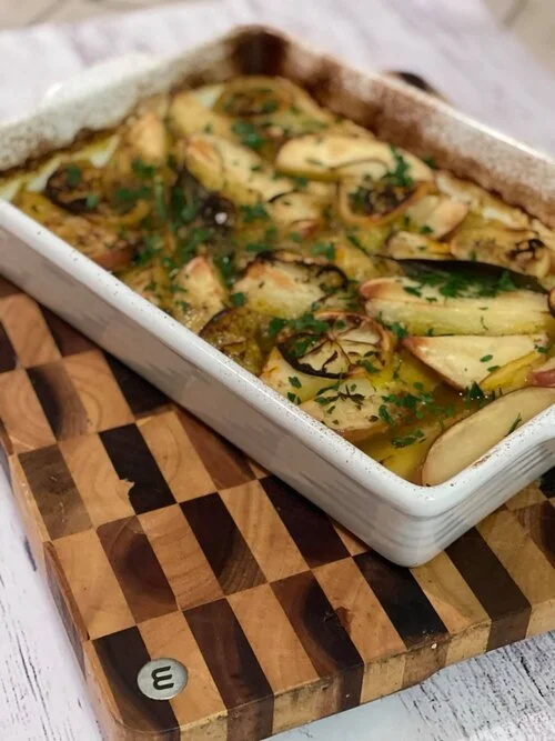 Lemon & Saffron Potatoes — Courtney Miles Thermomix Consultant