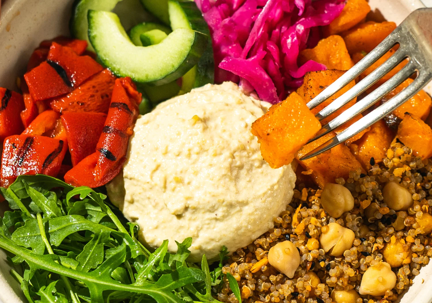 Mezze Grain Bowl — Pollen + Grace