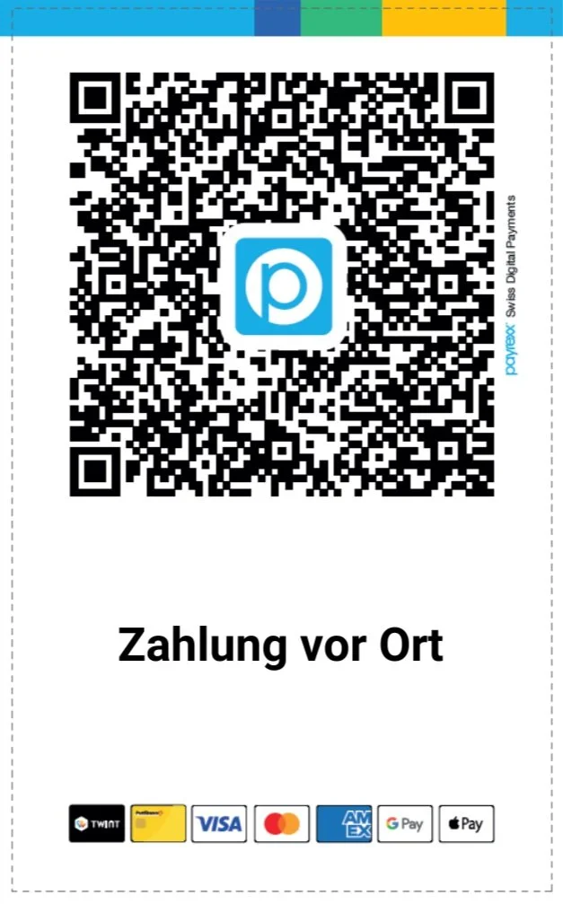 QR-Code erstellen und Zahlungen vor Ort erhalten