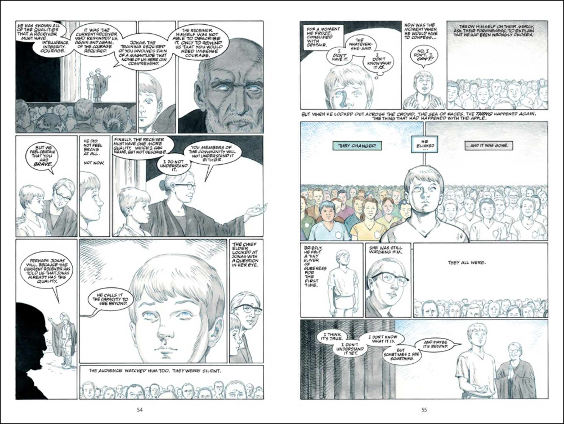 The Giver Graphic Novel — Whitty Design