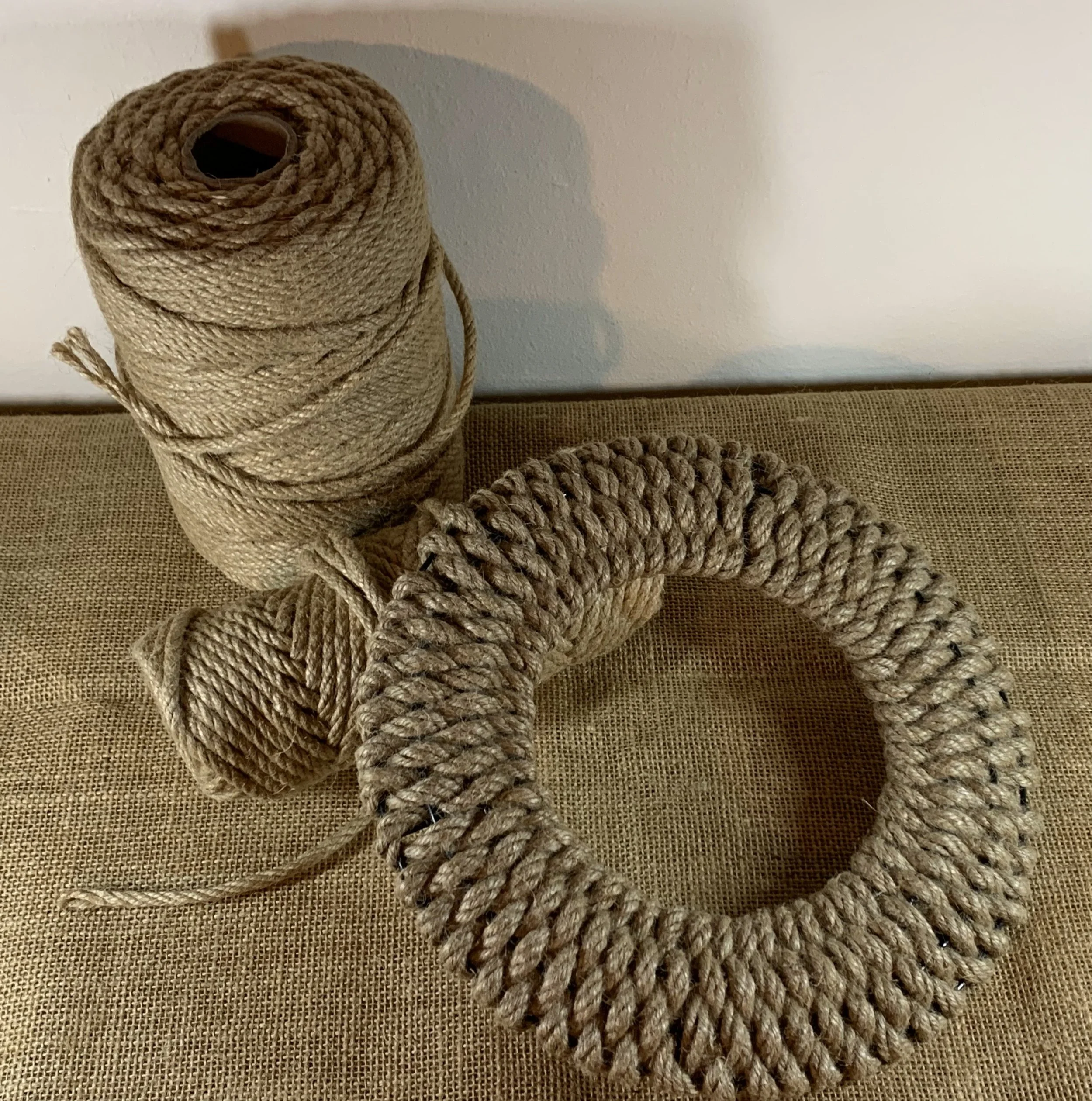 Jute Rope Wreath — Scenic Roots Garden Center | Sandwich, MA