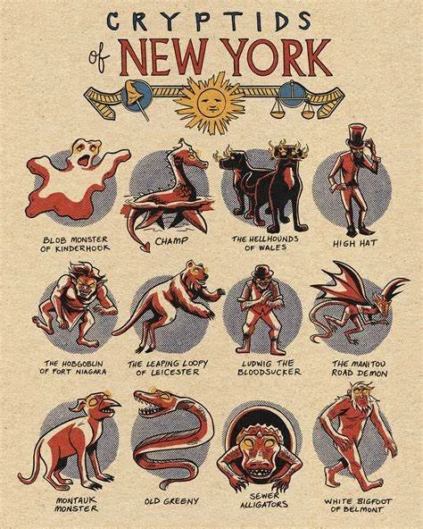 Made Up Cryptid Creatures