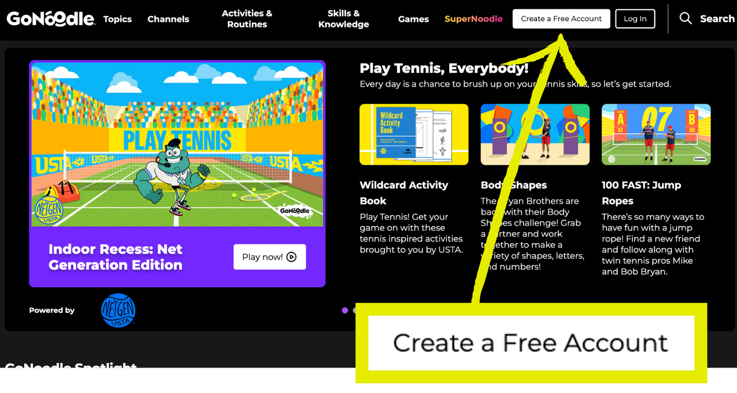 Getting Started with SuperNoodle! — SuperNoodle by GoNoodle