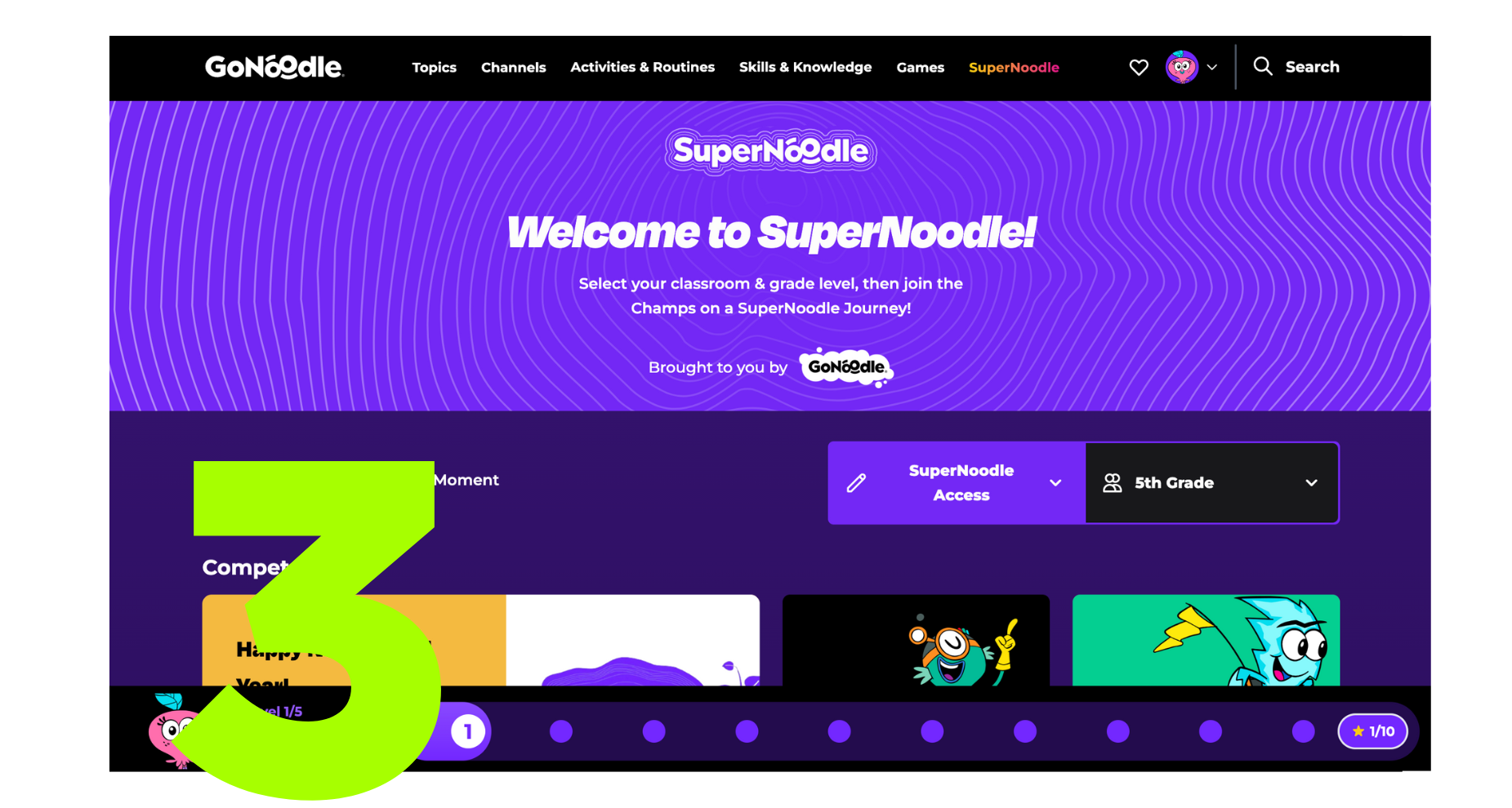 Getting Started with SuperNoodle! — SuperNoodle by GoNoodle