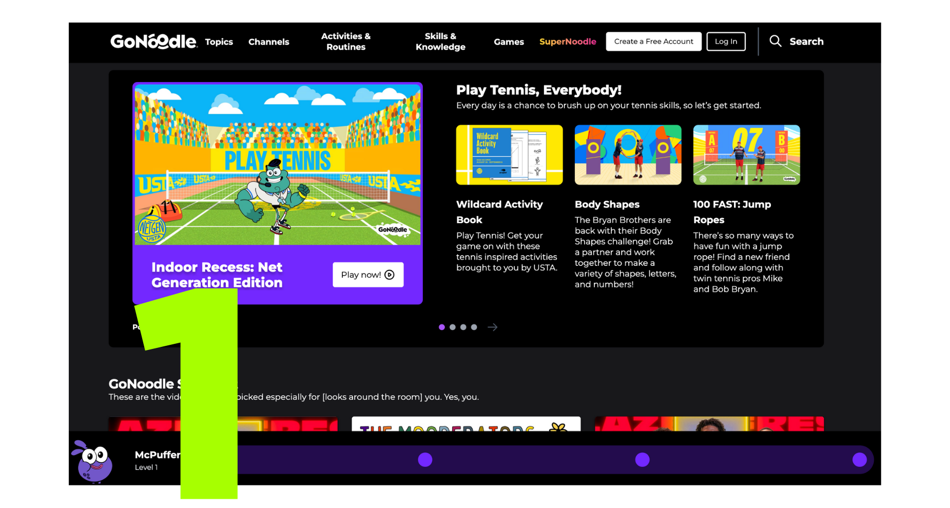 Getting Started with SuperNoodle! — SuperNoodle by GoNoodle