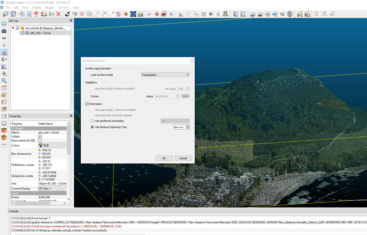 Point Clouds and Blender — Maps by MapHustle