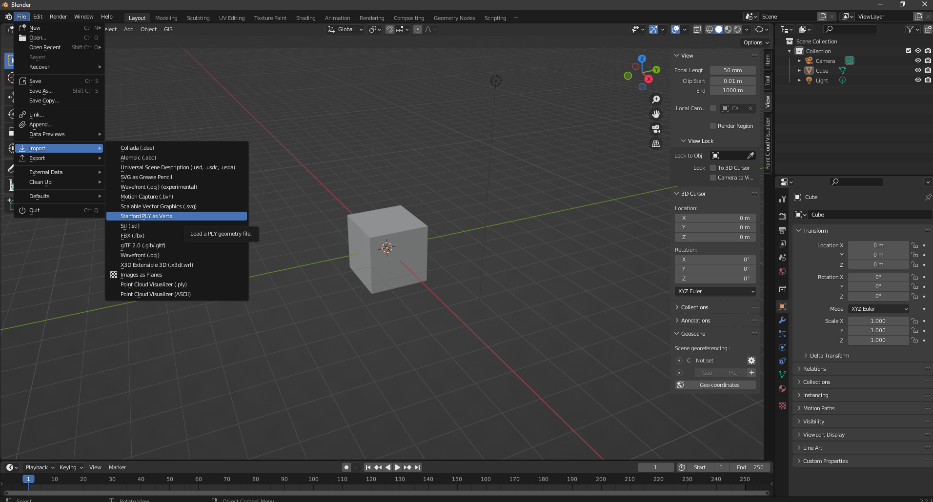 Point Clouds and Blender — Maps by MapHustle
