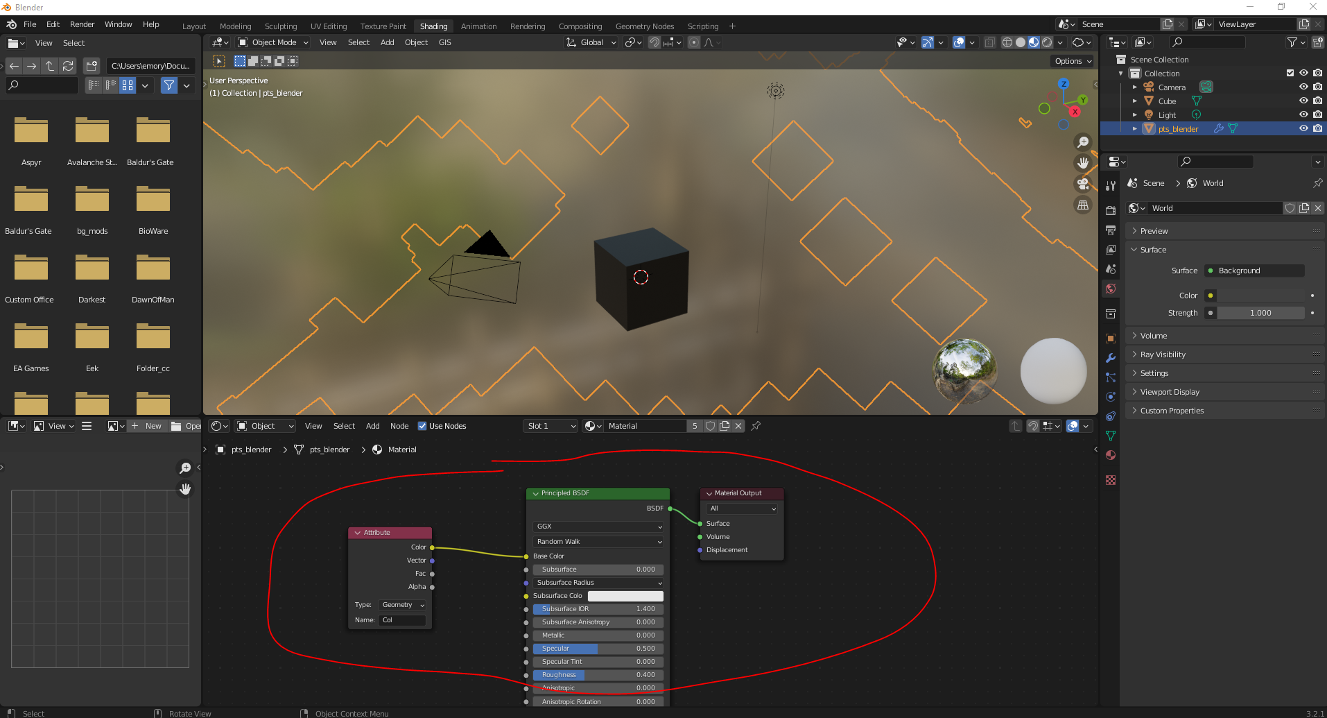 Point Clouds and Blender — Maps by MapHustle