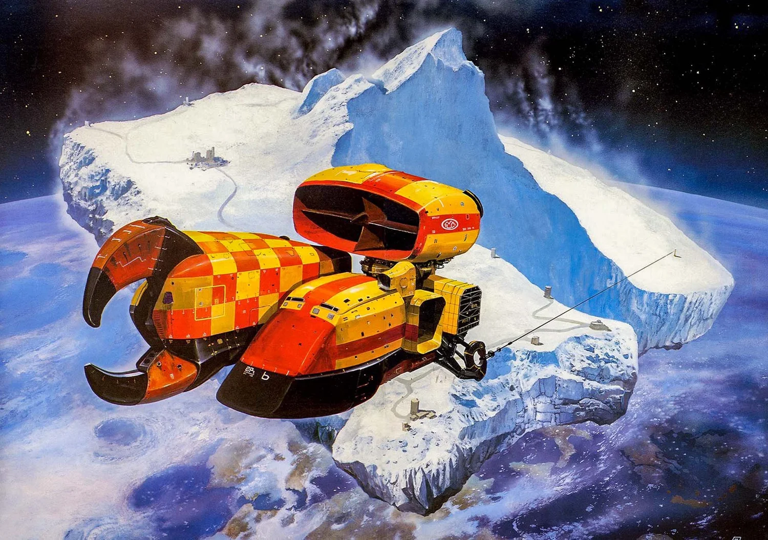 Chris Foss: Architect of Alien Worlds — Liquid Twist | Time Traveling