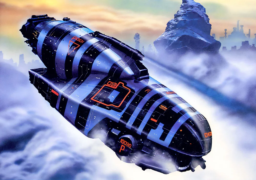 Chris Foss: Architect of Alien Worlds — Liquid Twist | Time Traveling