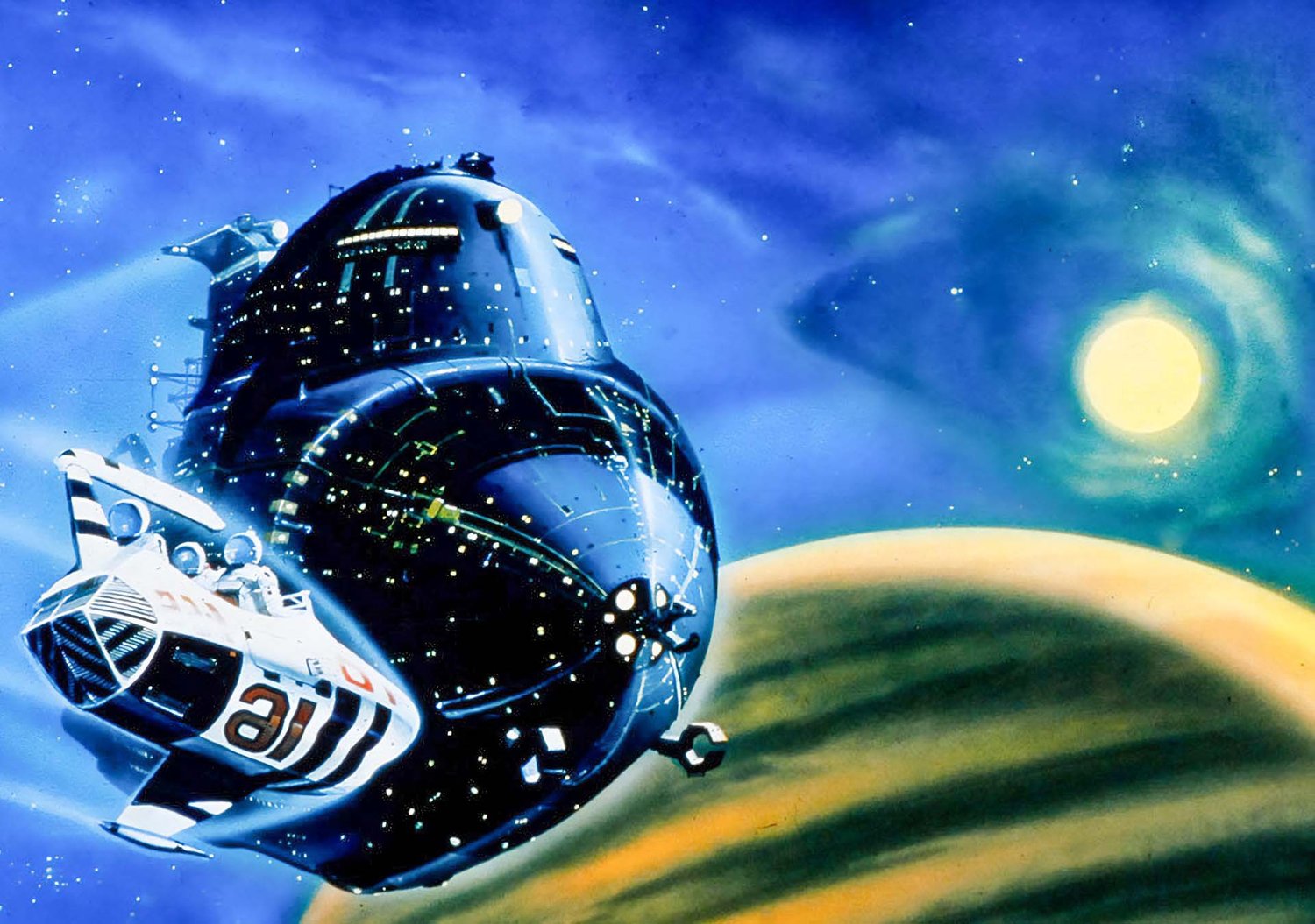 Chris Foss: Architect of Alien Worlds — Liquid Twist | Time Traveling