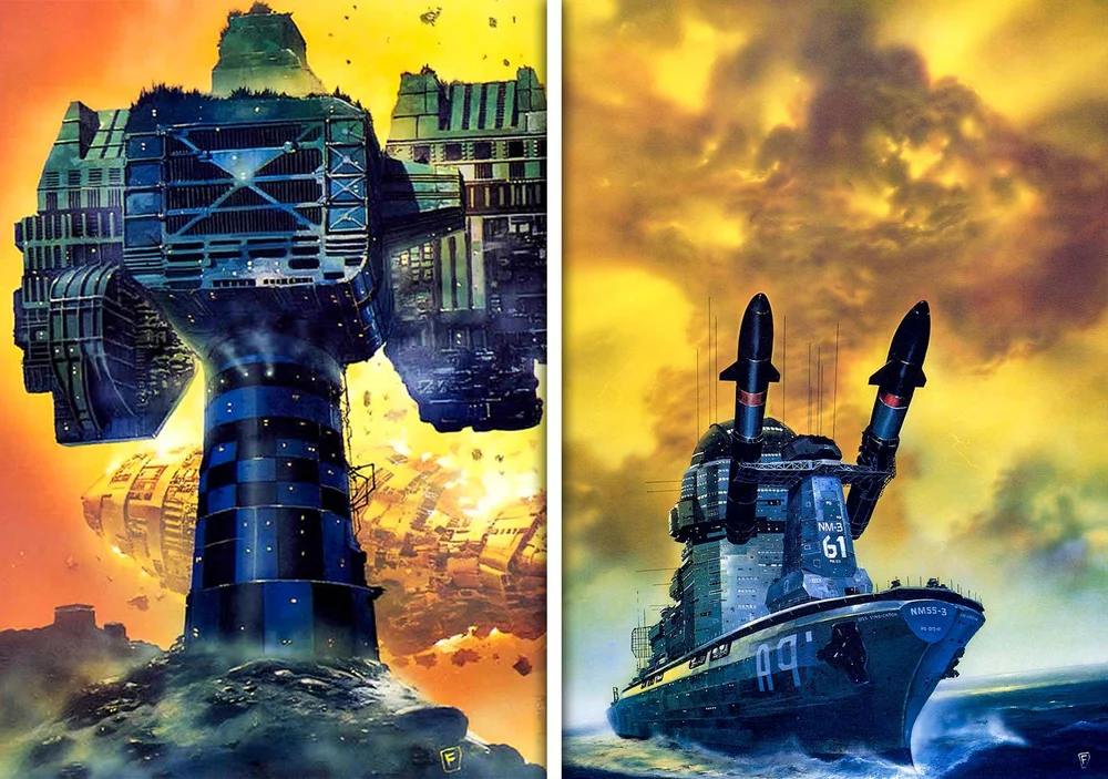 Chris Foss: Architect of Alien Worlds — Liquid Twist | Time Traveling