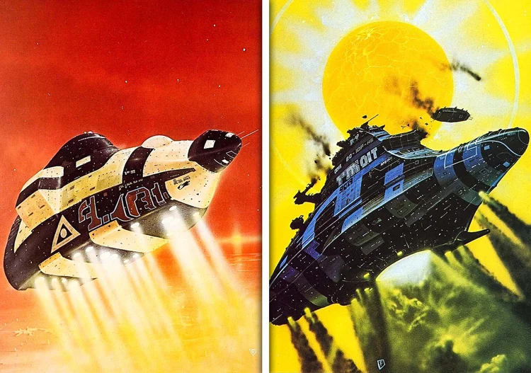 Chris Foss: Architect of Alien Worlds — Liquid Twist | Time Traveling