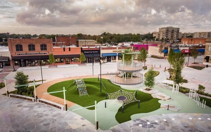 Downtown Garland Square — ForeverLawn Texas
