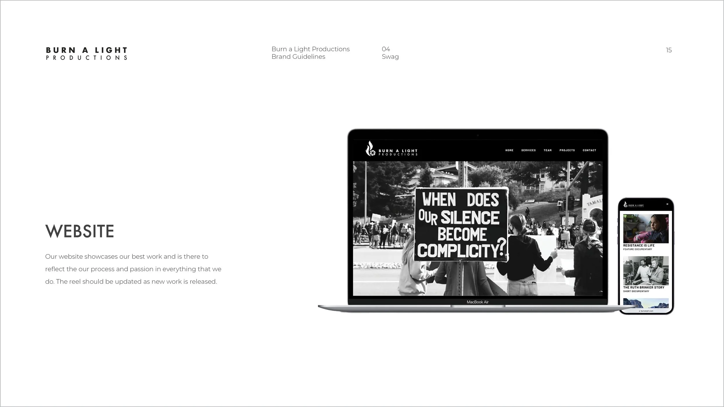 Burn a Light Productions — Matthieu Brajot