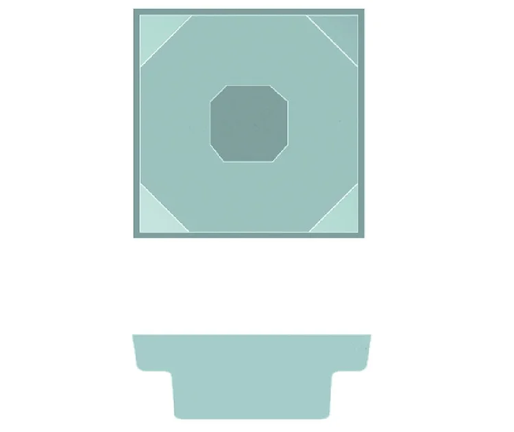 Customisable All-Season Square Spa Pool in NSW and ACT