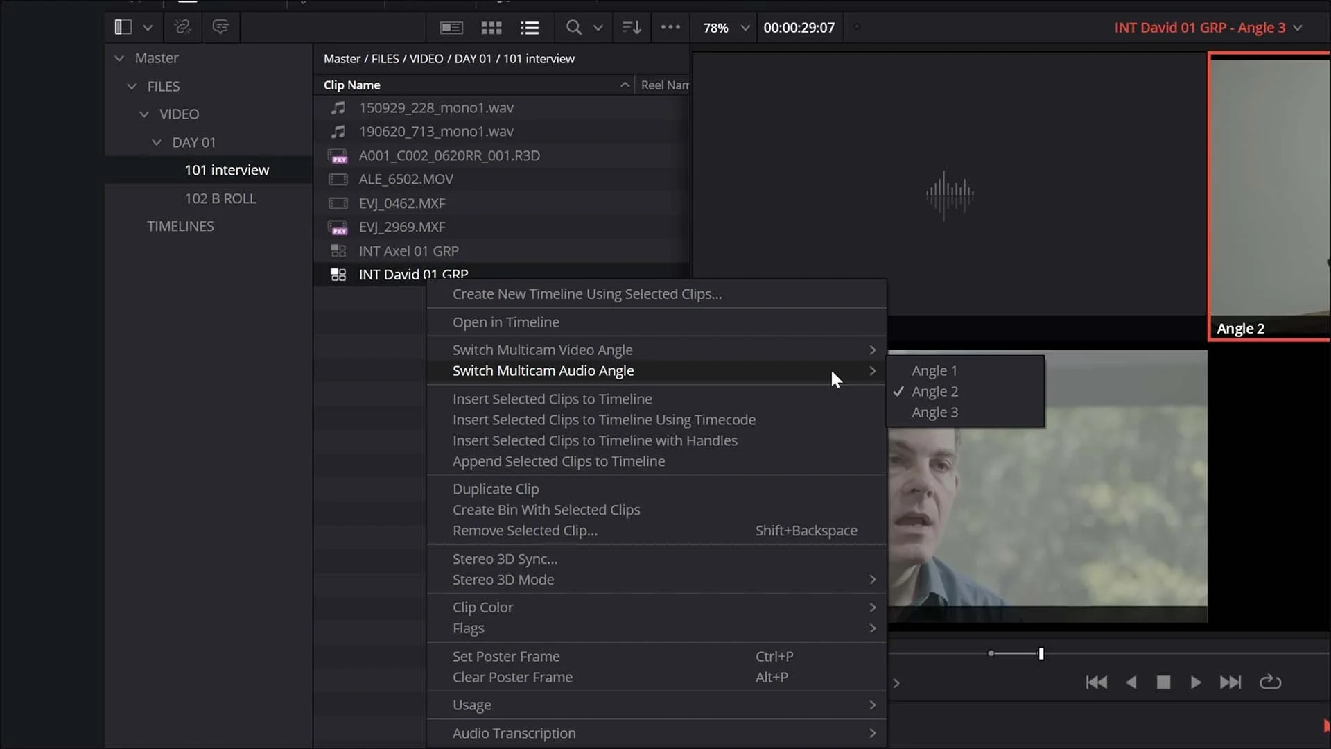 A Step-by-Step Guide to Multicam Clips Editing in DaVinci Resolve — CROMO Cinematic Narratives