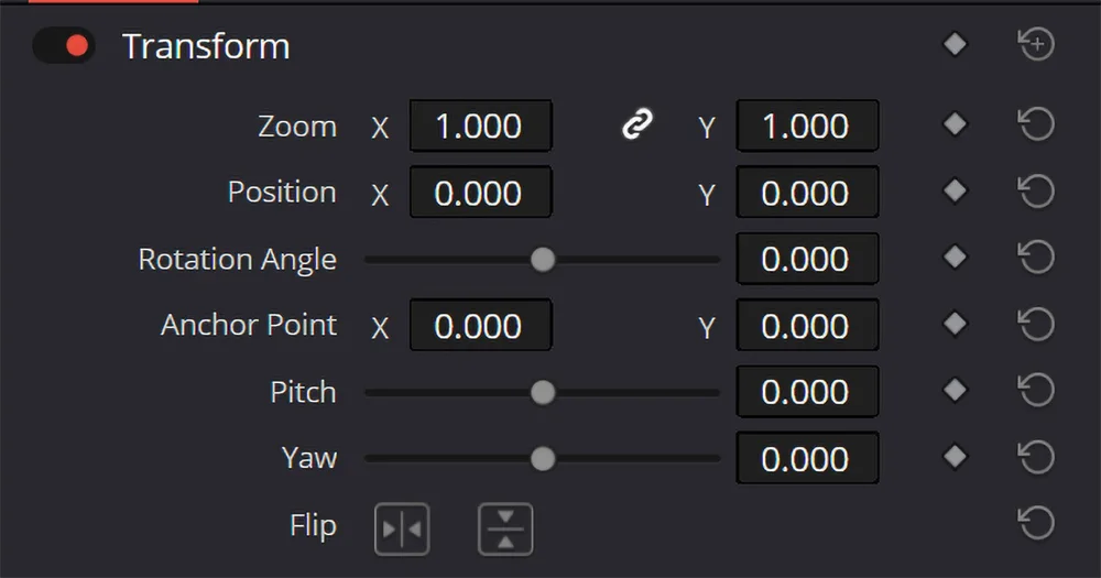 A Comprehensive Guide to the Inspector Tab in DaVinci Resolve — CROMO ...