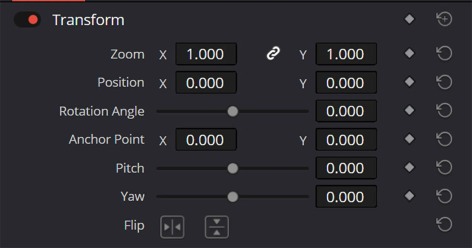 A Comprehensive Guide to the Inspector Tab in DaVinci Resolve — CROMO ...