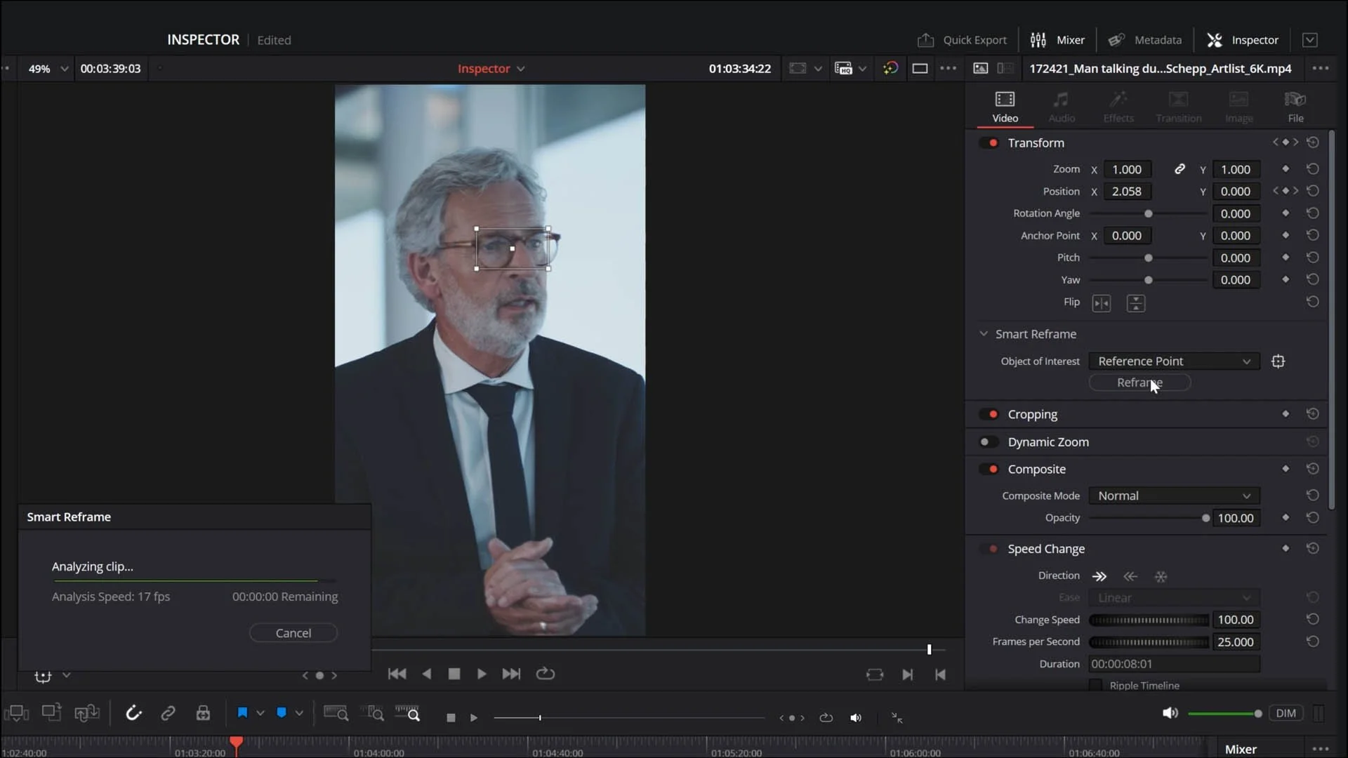 A Comprehensive Guide to the Inspector Tab in DaVinci Resolve — CROMO ...