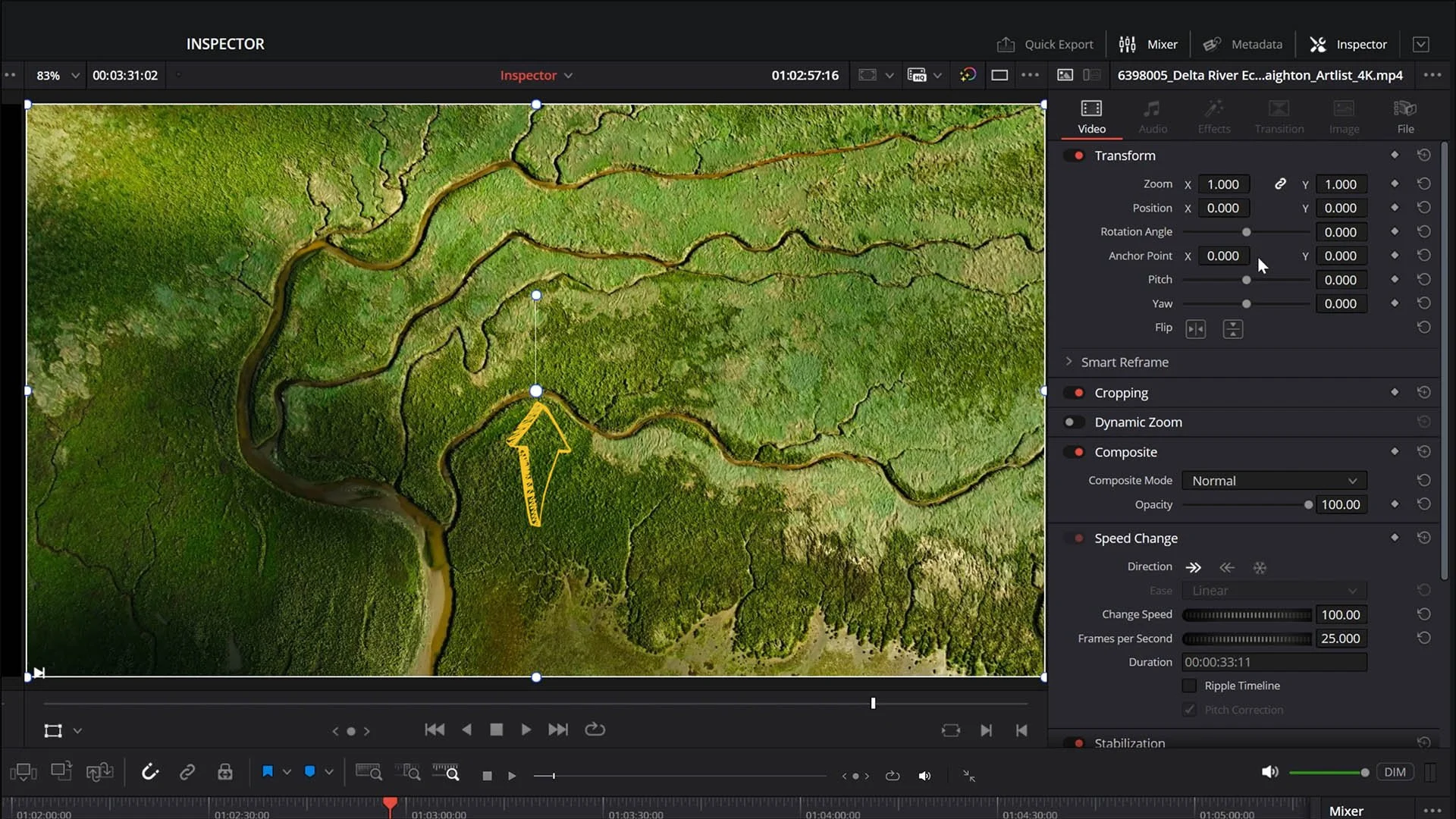 A Comprehensive Guide to the Inspector Tab in DaVinci Resolve — CROMO Cinematic Narratives