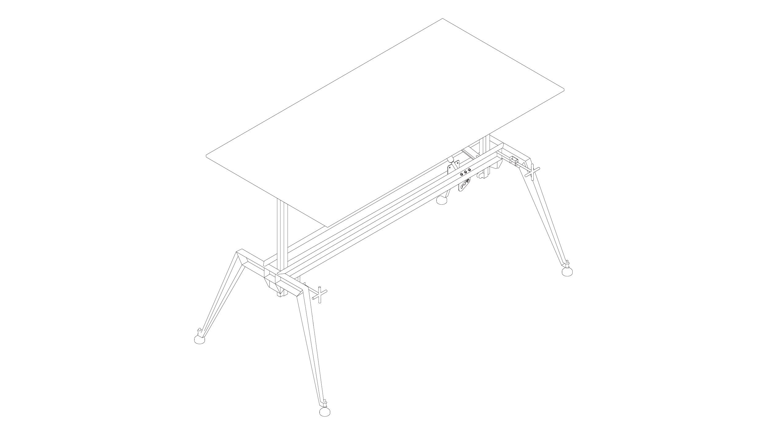 Gas Spring Table design by HeijltjesAkkaya — Analogue®
