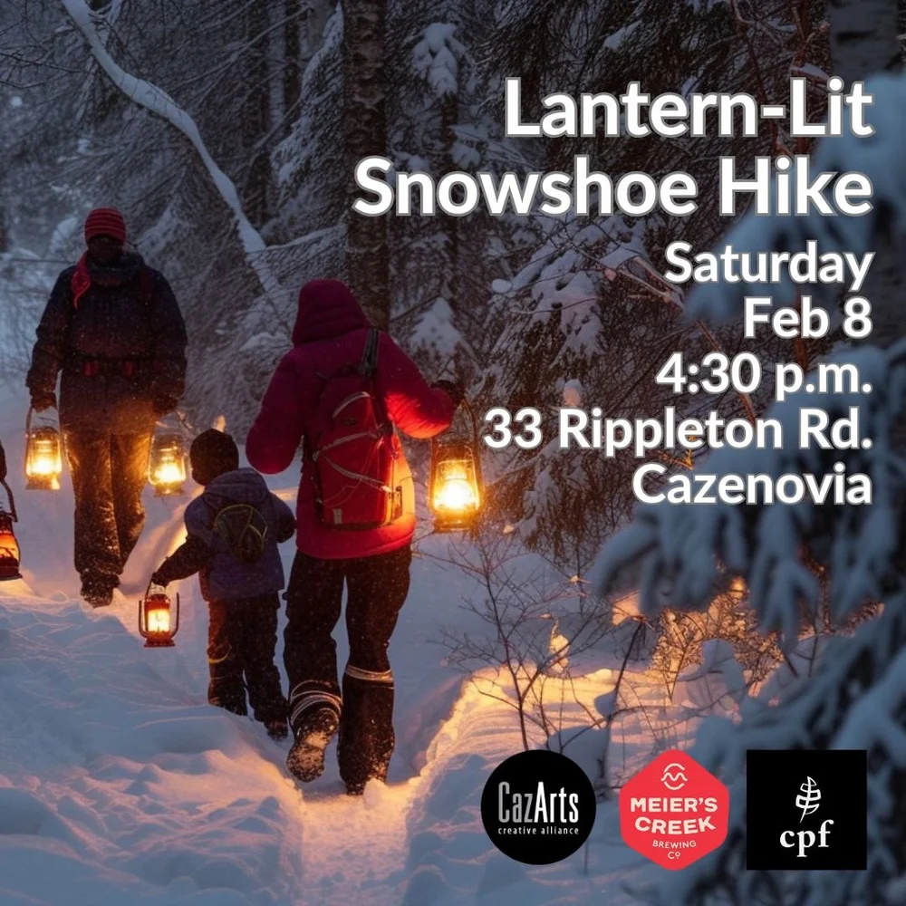 Lantern-Lit Snowshoe Hike — Cazenovia Preservation Foundation