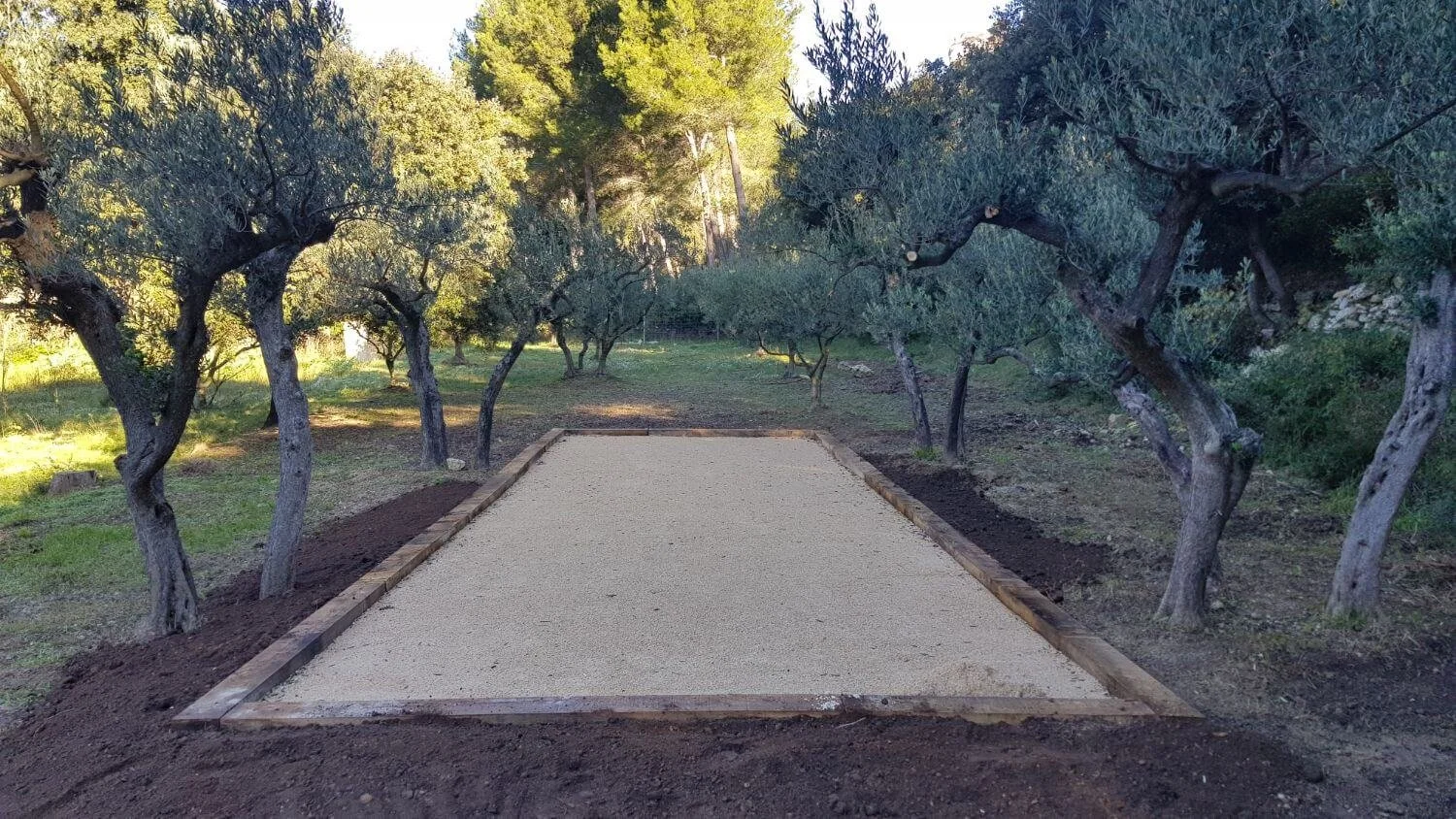Kit terrain de pétanque