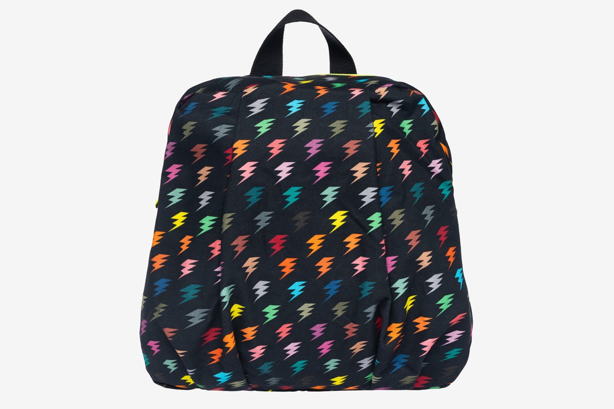 HEARTS NEON YELLOW BACKPACK — BLEECKER & LOVE