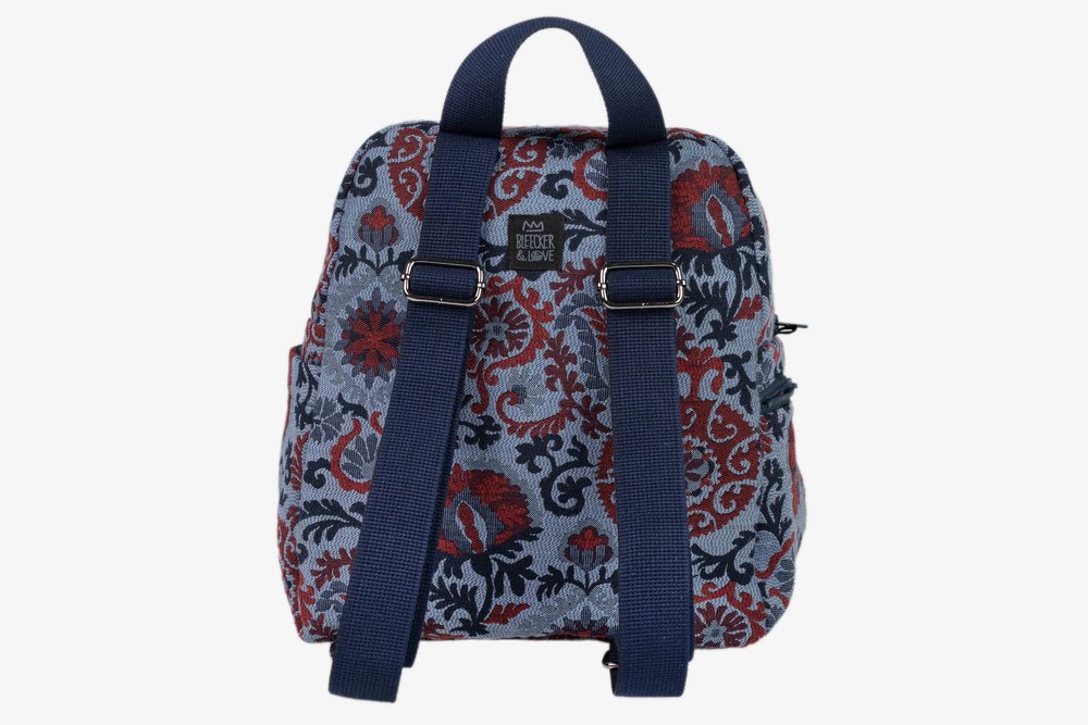 HEARTS NEON YELLOW BACKPACK — BLEECKER & LOVE