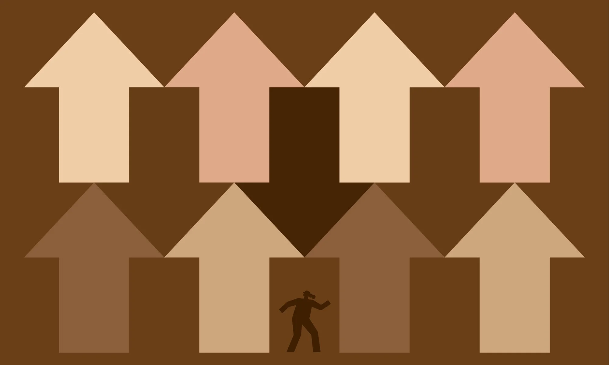 Conceptual Editorial Illustration — The Project Twins