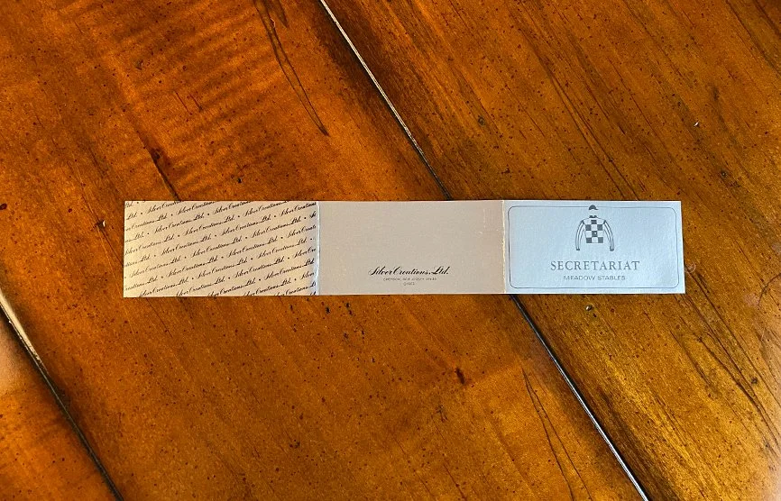 Triple Crown Commemorative Silver Ingot Set In Box — The Secretariat ...