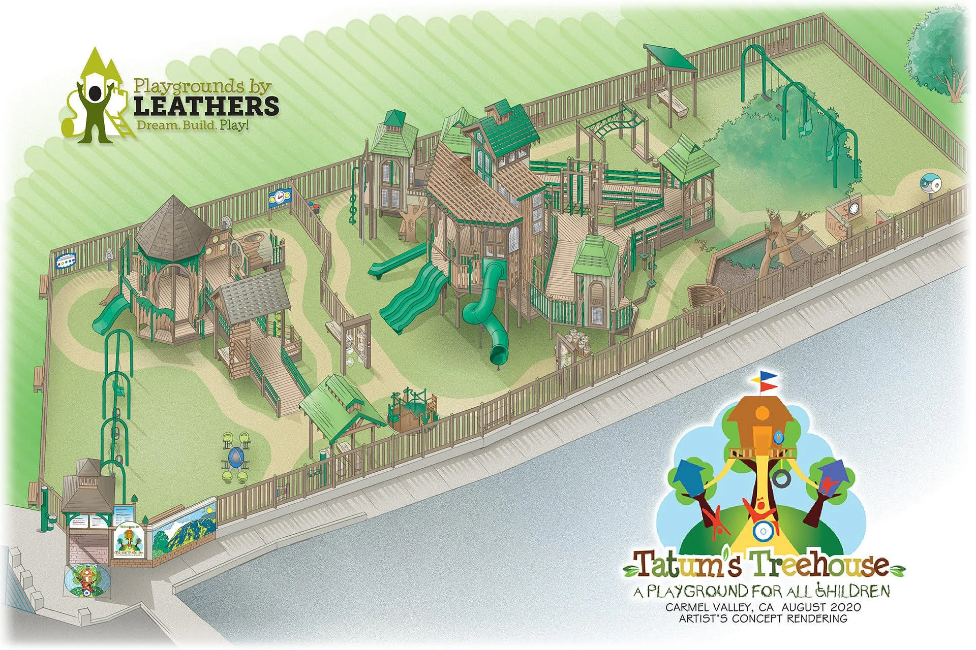 Tatum's Treehouse in Carmel Valley, CA — Tatum's Garden