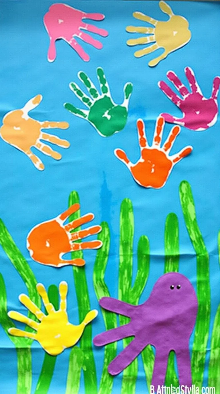 50+ Creative Handprint Art Ideas for Kids and Adults — Mom's First Steps