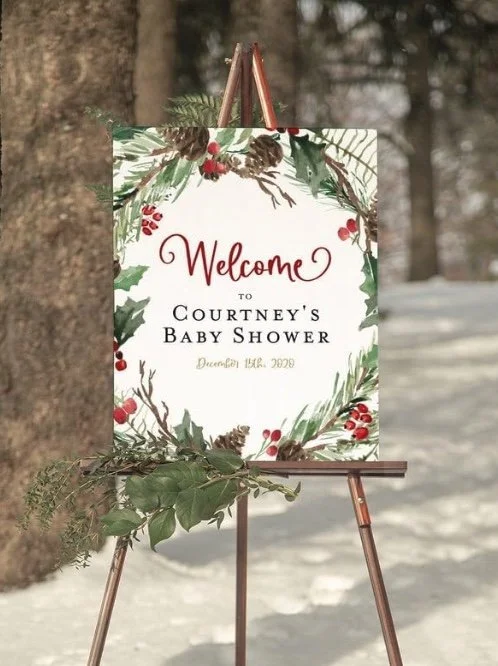 Christmas Baby Shower Ideas — Mom's First Steps