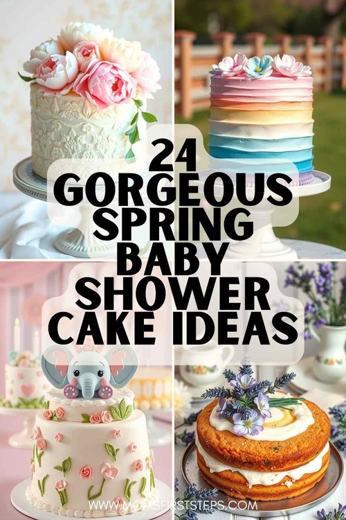 Spring Baby Shower Cake Ideas — Mom's First Steps