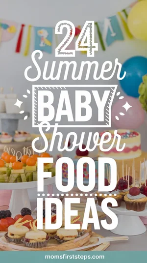 24 Summer Baby Shower Food Ideas — Appetizers, Mains, Desserts & Drinks ...