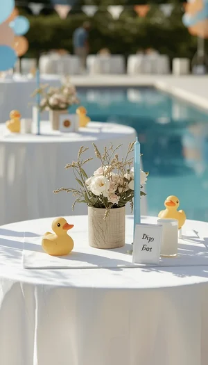 30+ Pool Party Baby Shower Ideas for a Splashing Celebration — Mom's ...