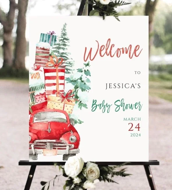 Christmas Baby Shower Ideas — Mom's First Steps