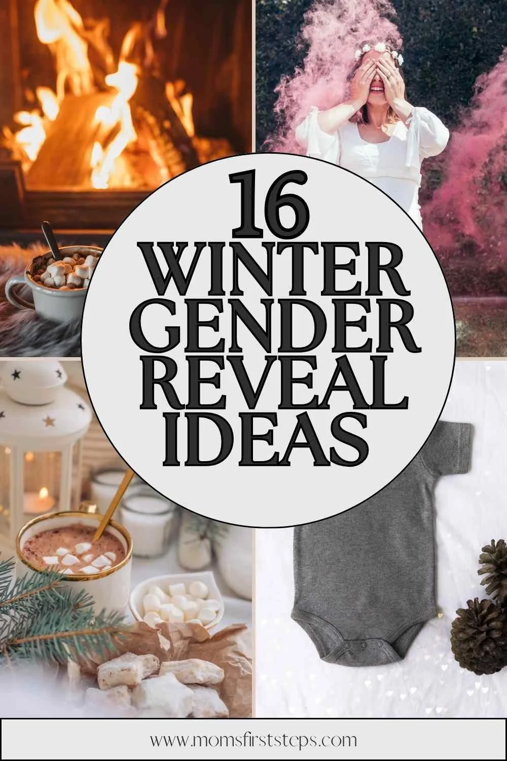 Winter Gender Reveal Ideas — Mom's First Steps
