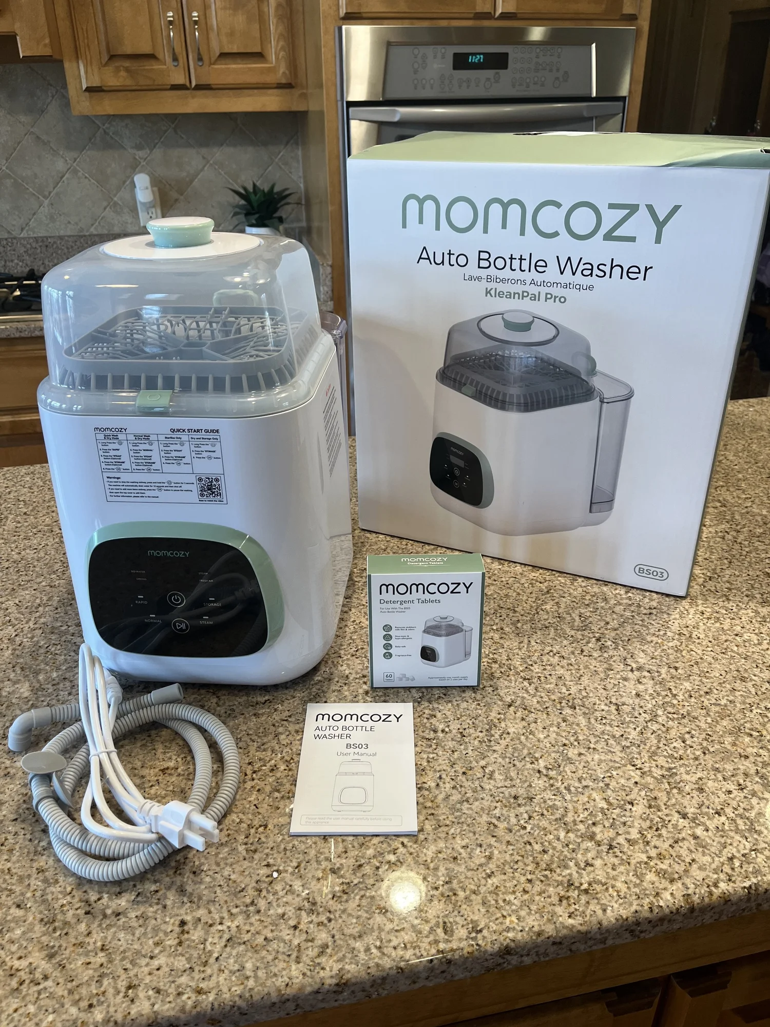 Momcozy KleanPal Pro Bottle Washer Review — Mom's First Steps