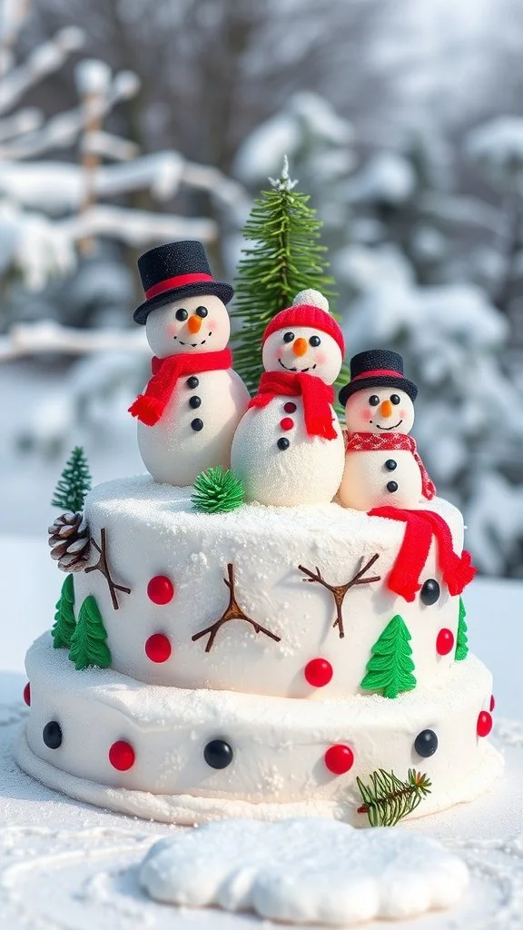 Winter Baby Shower Cake Ideas — Mom's First Steps