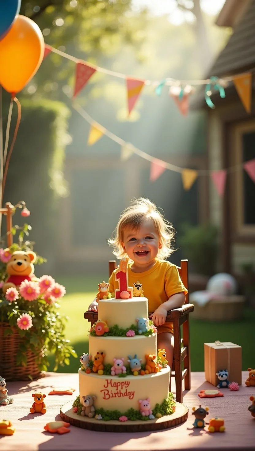 Magical Winnie the Pooh First Birthday Party Guide — Mom's First Steps