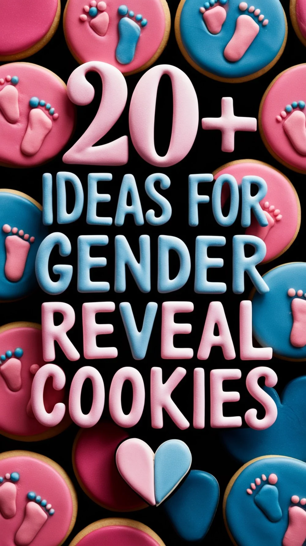 20 Creative Gender Reveal Cookies Ideas — Mom's First Steps