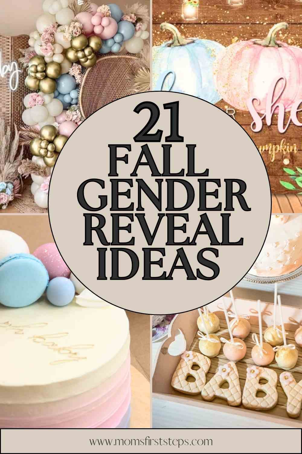 Fall Gender Reveal Ideas — Mom's First Steps