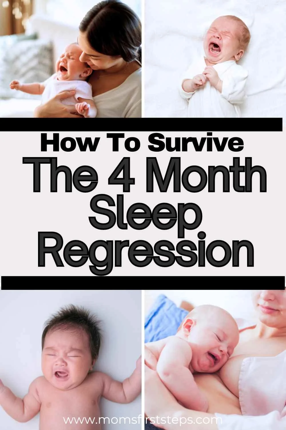 How To Survive The 4 Month Sleep Regression — Mom's First Steps