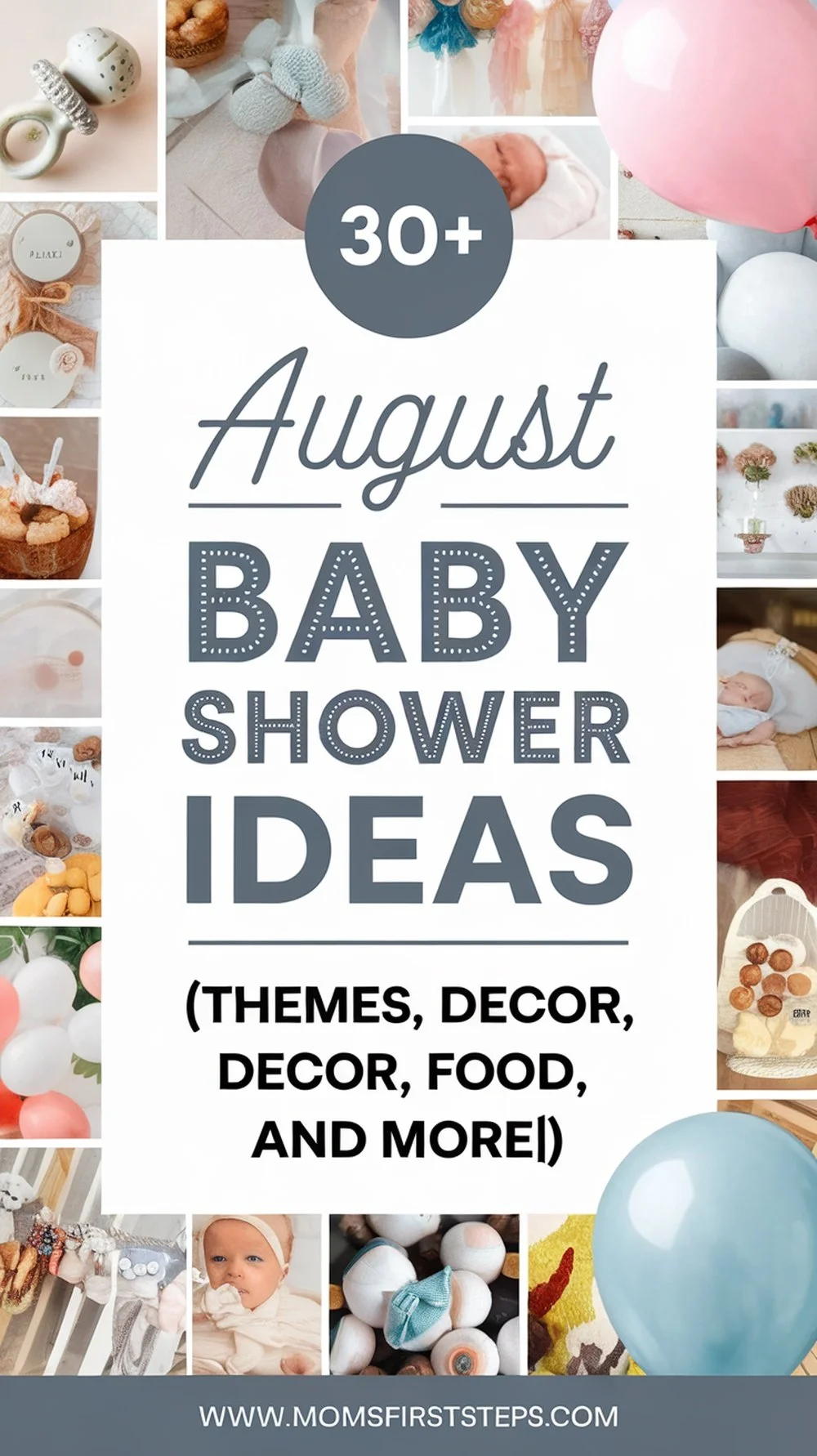 30 August Baby Shower Ideas: Summer-Inspired Celebrations — Mom's First ...