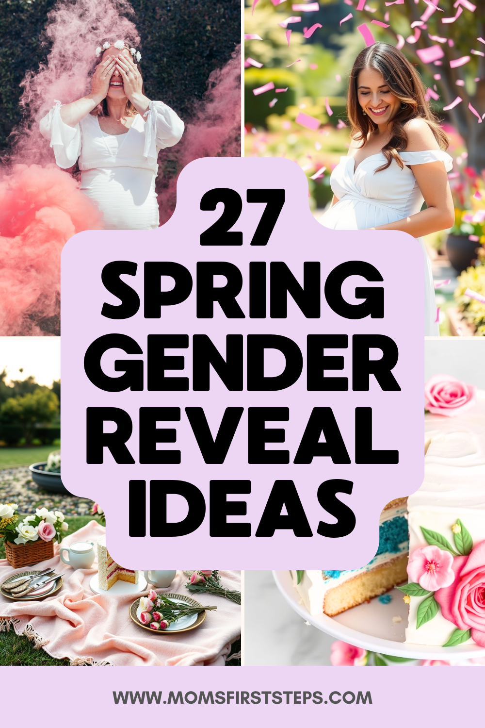 Spring Gender Reveal Ideas — Mom's First Steps