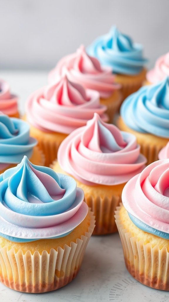 25 Genius Gender Reveal Cupcakes Ideas To Surprise Your Guests — Mom's ...